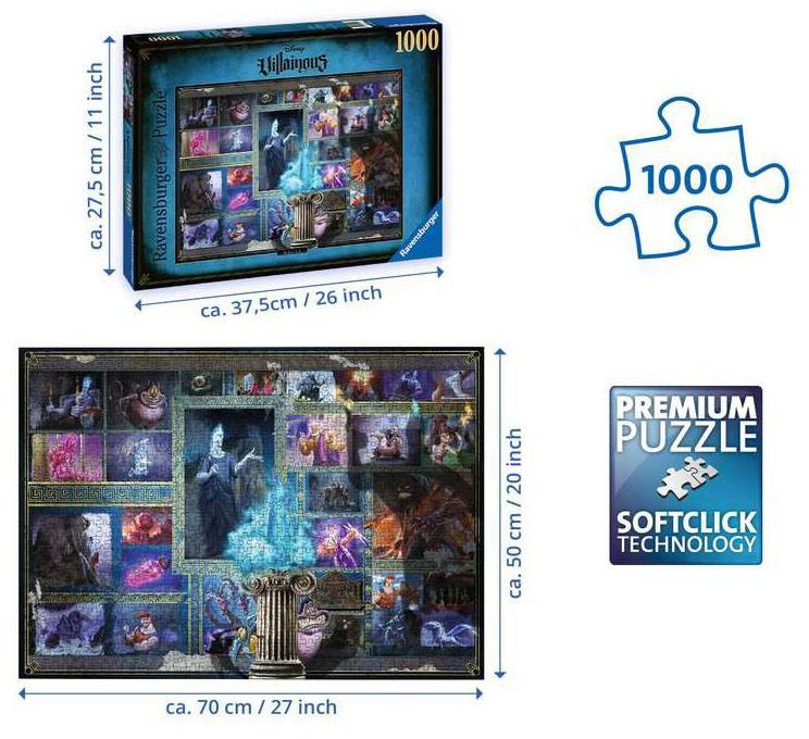 Disney Villainous - Hades Jigsaw Puzzle (1000 pieces) - Heromic.fi