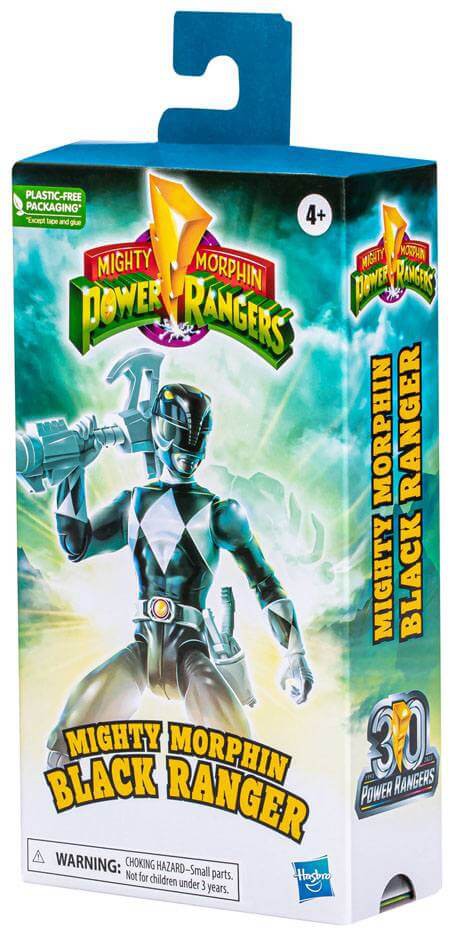 Power Rangers - Mighty Morphin Black Ranger (30th Anniversary) - Heromic.fi