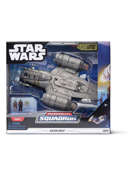 Star Wars Micro Galaxy Squadron - Razor Crest with Figures - Heromic.fi