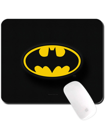 Batman - Batman Logo Black Mouse Pad - Heromic.fi