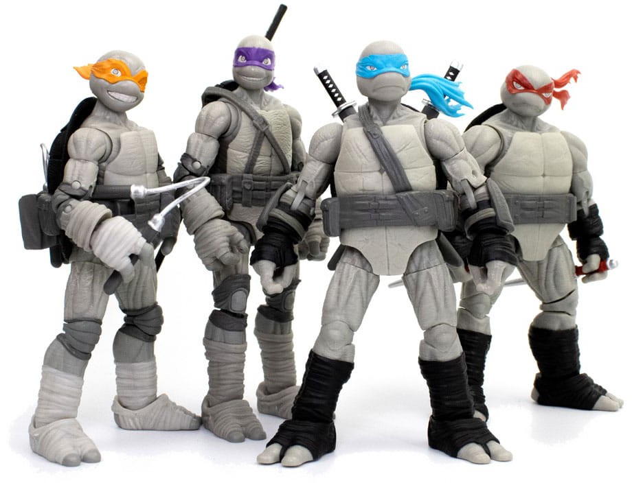 Teenage Mutant Ninja Turtles - Black&White 4-pack (IDW Comics) - BST ...