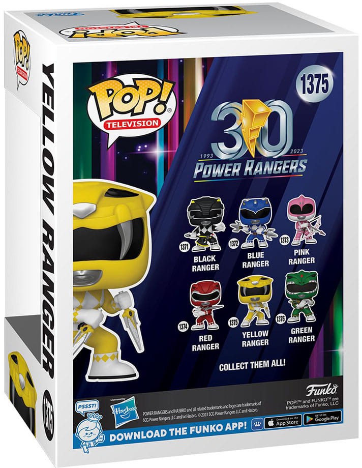 Funko POP! Television: Power Rangers 30th - Yellow Ranger - Heromic.fi